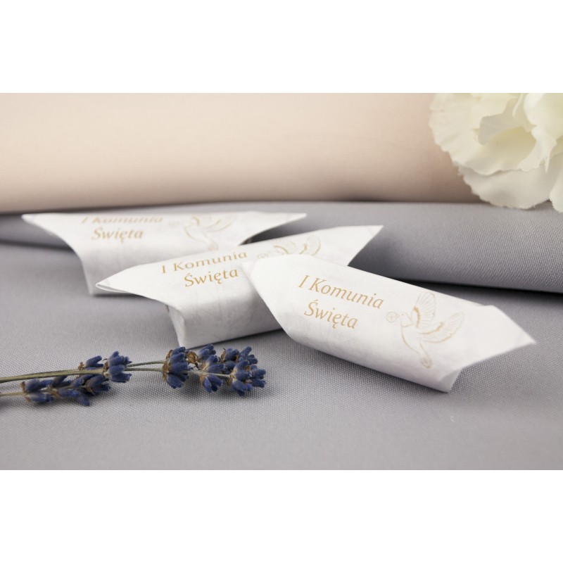 CREAM FUDGE 1KG "I KOMUNIA ŚWIĘTA" GOLDEN PIGEON